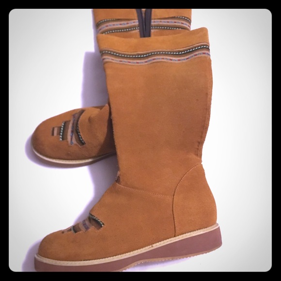 Inca | Shoes | Inca Suede Pocahontas Boots | Poshmark